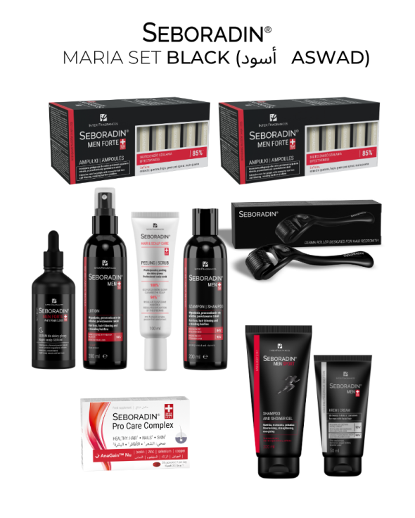 MARIA SET BLACK (أسود Aswad) | Seboradin.pl